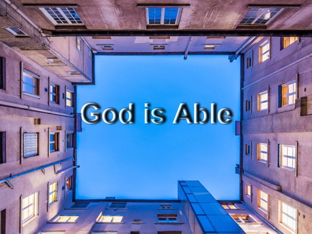 God is Able to Cause You to Have all Sufficiency in All Things Part 1 ...